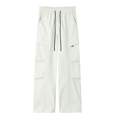 JEEP SPIRIT冲锋裤男士秋冬季新款加绒加厚工装裤直筒休闲长裤子