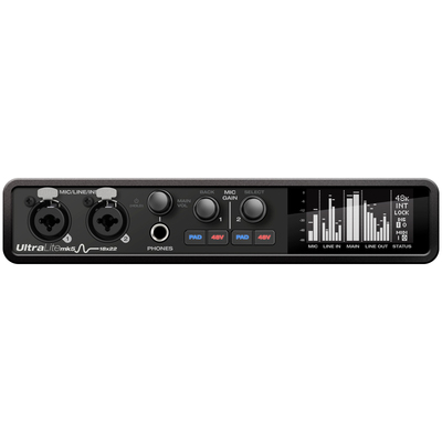 motu马头mk5外置声卡内置dsp效果