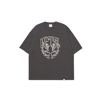 NOMANUAL韩国纯棉短袖t恤男