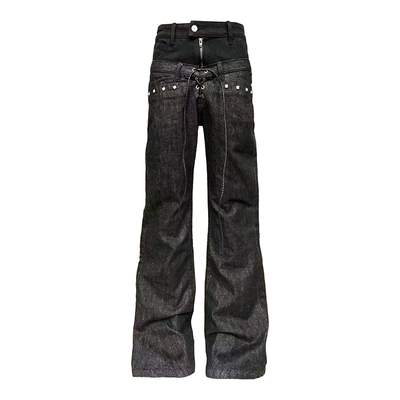 DETW26SS*堆叠原牛双摇牛仔裤