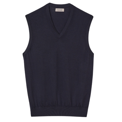 【季末折扣】FALCONERI男无袖V领Ultrafine山羊绒马甲背心UMC250C