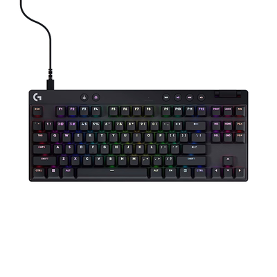 罗技PRO X TKL RAPID磁轴游戏键盘无畏契约急停RT快速触发cs拆包