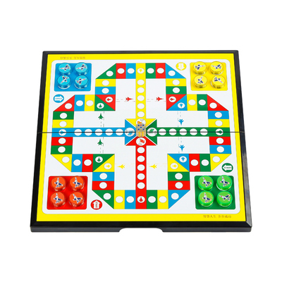 儿童飞行棋带磁性小学生专用大号五子棋子亲子益智磁吸多合一玩具
