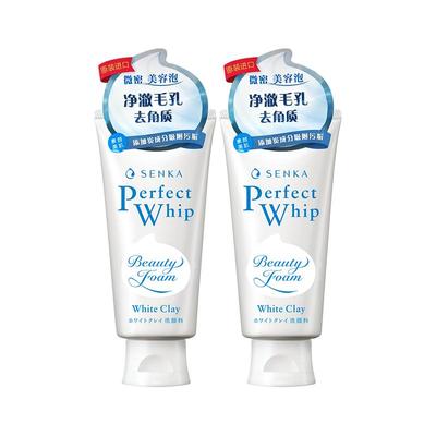 珊珂白泥状泡沫洁面膏120g