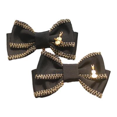 发饰艾达的匣子织带包邮边夹香风