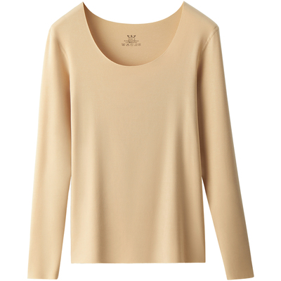 无痕莫代尔隐形低领亲肤保暖内衣