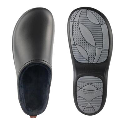 bisole加绒户外防水包头厨师鞋