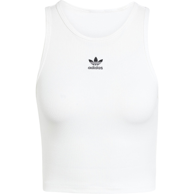 Adidas/阿迪达斯正品三叶草女士经典工字修身无袖背心JC9007