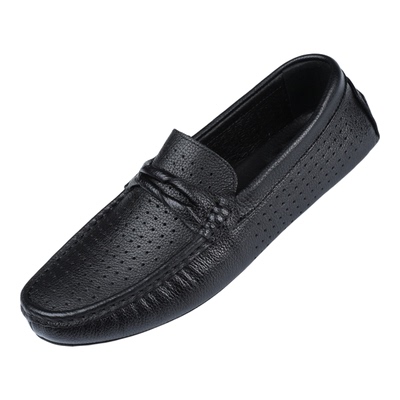 CCE男士真皮透气软底豆豆鞋