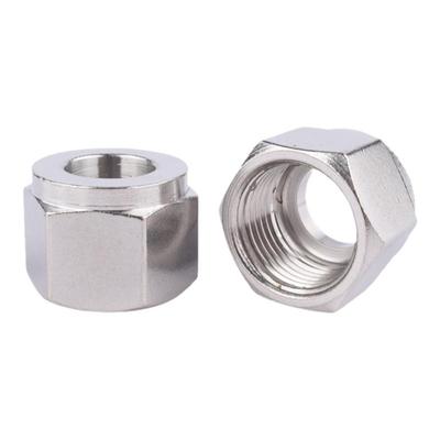 304/316不锈钢卡套接头螺母配件