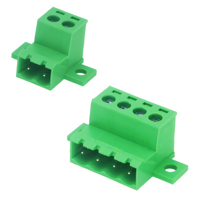 锁板固定免焊对接线插座2EDGRKC