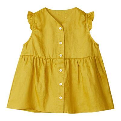 ArborTree连衣裙无袖苎麻透气