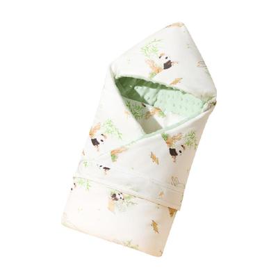 婧麒恒温纯棉宝宝新生儿幼儿抱被