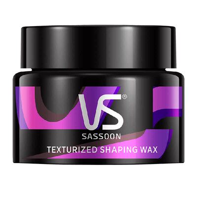 沙宣凌乱动感男士大背头发蜡