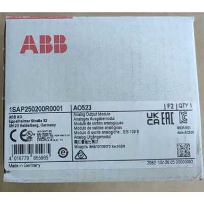 议价ABB  A0523全新原装模拟输出模块 AO523 1SAP250200R0001