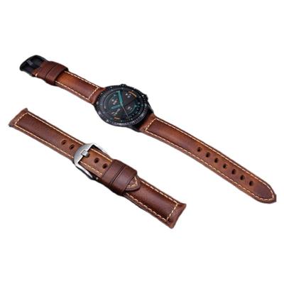 佳明复古油蜡小牛皮手表表带