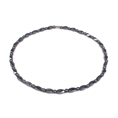 黑胆石磁疗礼品项链送父母