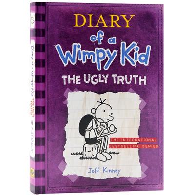 进口英文原版正版 小屁孩日记5 Diary of a Wimpy Kid Book 5 The Ugly Truth 丑陋的真相 哭包日记 美版儿童课外英语读物