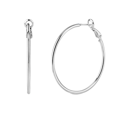 阿吉豆耳圈素圈女款圈圈大耳环