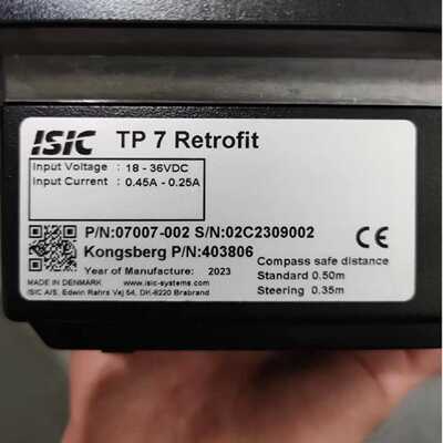 议价ISIC TP7 Retrofit 403806 07007-002 Kongsberg康斯伯格