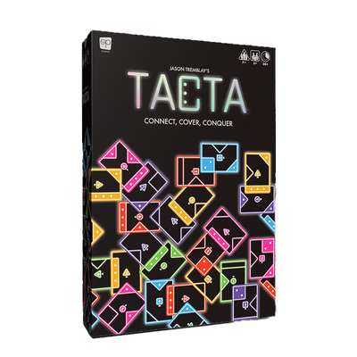 TACTA桌游卡牌纸牌游戏快节奏战略形状匹配派对游戏家庭聚会本子