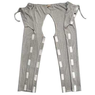 春夏易穿脱纯棉男女腿伤护理服