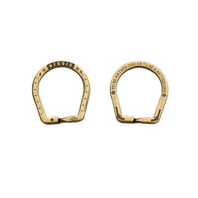 钥匙环NEBULA原创马蹄形