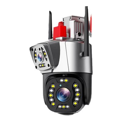 双镜头wifi监控摄像头4g户外抢球