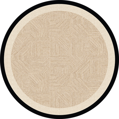 兴连心圆形中古复古地毯卧室床边