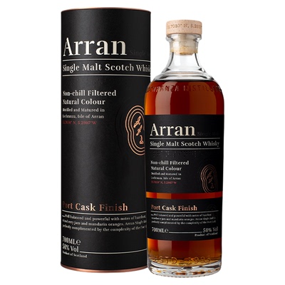 Arran艾伦波特桶700ml苏格兰单一麦芽威士忌正品进口洋酒烈酒阿蓝