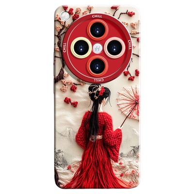 国潮新中式OPPOfindx8手机壳