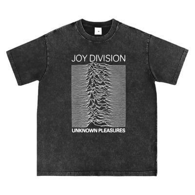 JoyDivision水洗做旧复古摇滚T恤