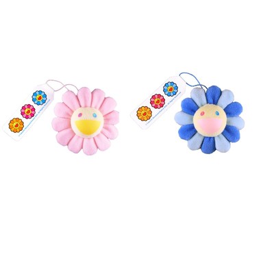 村上隆太阳花胸针挂件棉潮牌