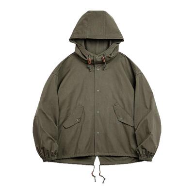 马登工装美式复古M51连帽夹克