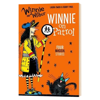 女巫温妮与黑猫威尔伯 温妮在巡逻 英文原版 Winnie and Wilbur Winnie On Patrol 温妮女巫魔法故事 牛津英文版儿童小说章节书