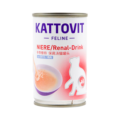 仁可宠物卡帝维特kattovi养肾汤罐泌尿肾脏猫罐头KD肉汁补水135ml