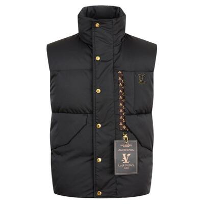 BM欧货男士高端羽绒服男2024新款羽绒马甲潮流口袋设计感冬季外套