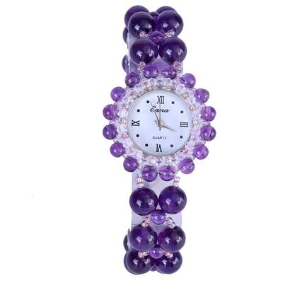 守护爱情紫水晶手链表送女友老婆