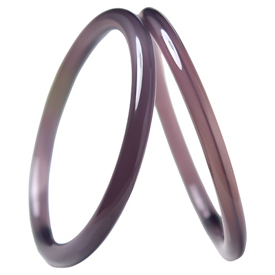 玛瑙手镯女东海水晶玉髓翡翠玉石手链串散珠子葡萄紫色叮当镯玉镯