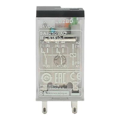 施耐德RXM2LB2BD中间继电器正品