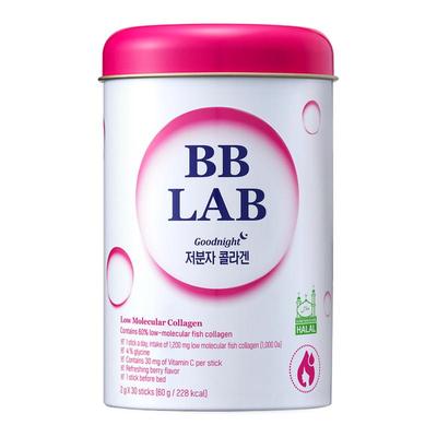 Nutrione BBLAB晚间高效低分子鱼胶原蛋白2g*30条
