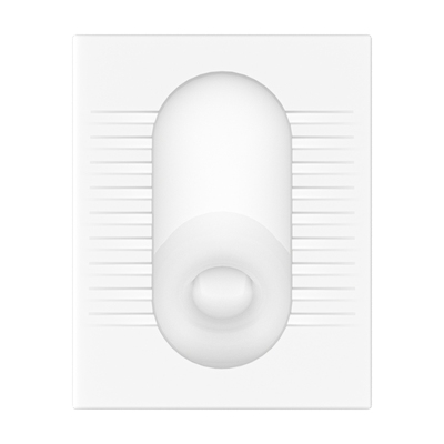 九牧防臭大冲力蹲便器套装