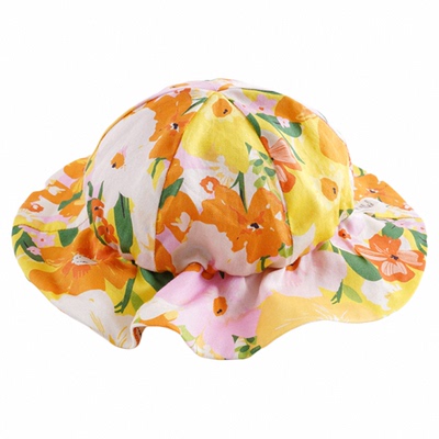 马克珍妮2022年女童防晒遮阳帽