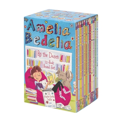 英文原版 Amelia Bedelia 12-Book Boxed Set Amelia Bedelia by the Dozen 糊涂女佣系列12册套装 章节桥梁书 英文版 进口英语书