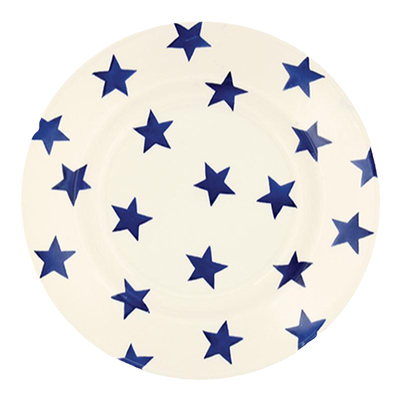 emma蓝色星星8.5英寸盘子