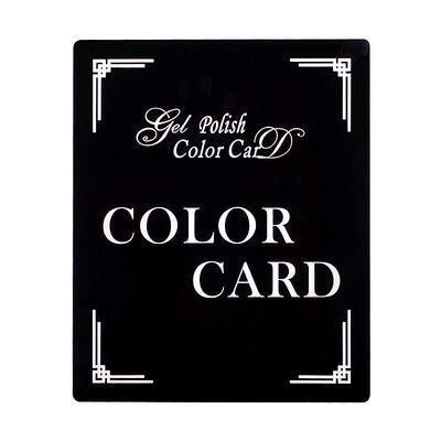 美甲240色亚克力色板 镶嵌款展示板300色杏仁色板卡528色样板打版