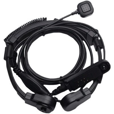 测试推荐伸缩喉控防降噪UV9R耳机