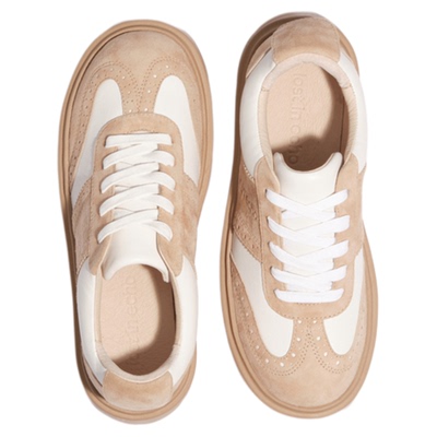 lostinecho布洛克拼接运动鞋