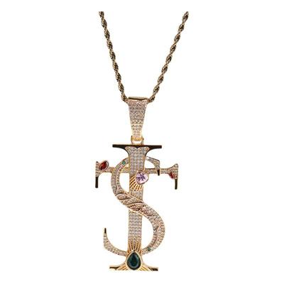 个性y2k街头嘻哈Asen同款TS项链