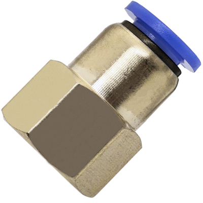 PCF内螺纹直通内牙接头全铜加厚